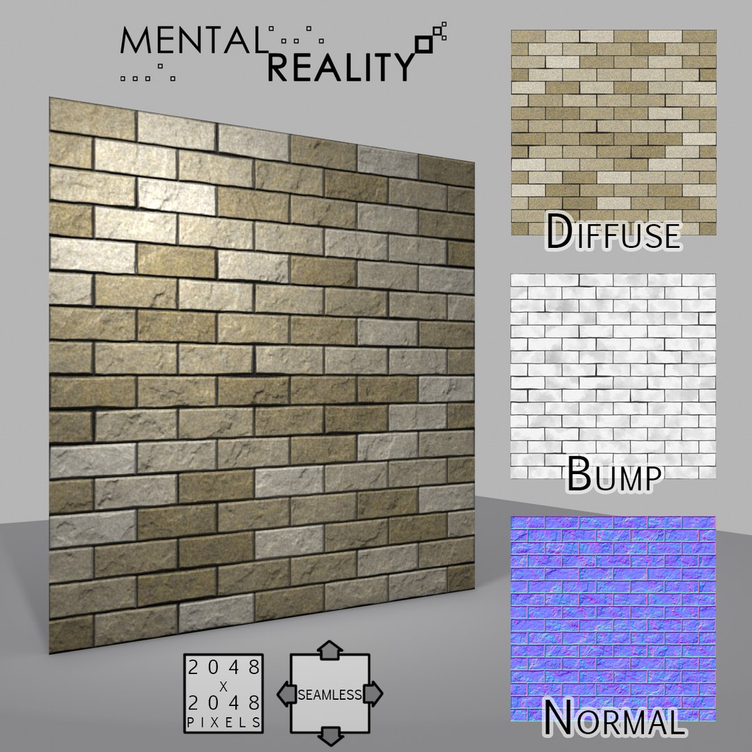 20 High Resolution Seamless Brick Textures - TurboSquid 904539