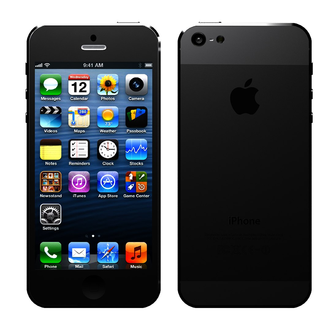 New Apple Smartphone 3d Model