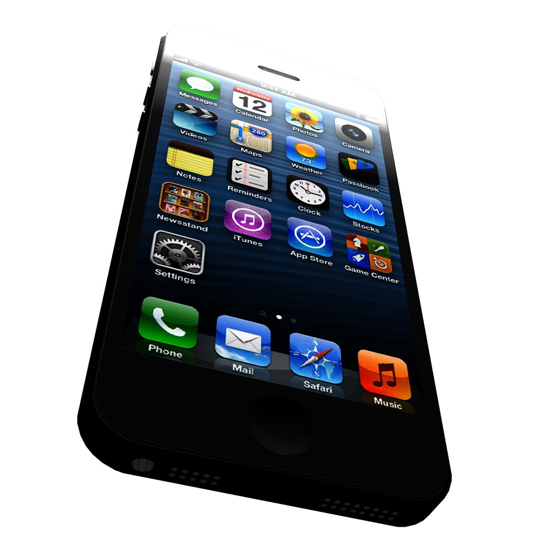 New Apple Smartphone 3d Model