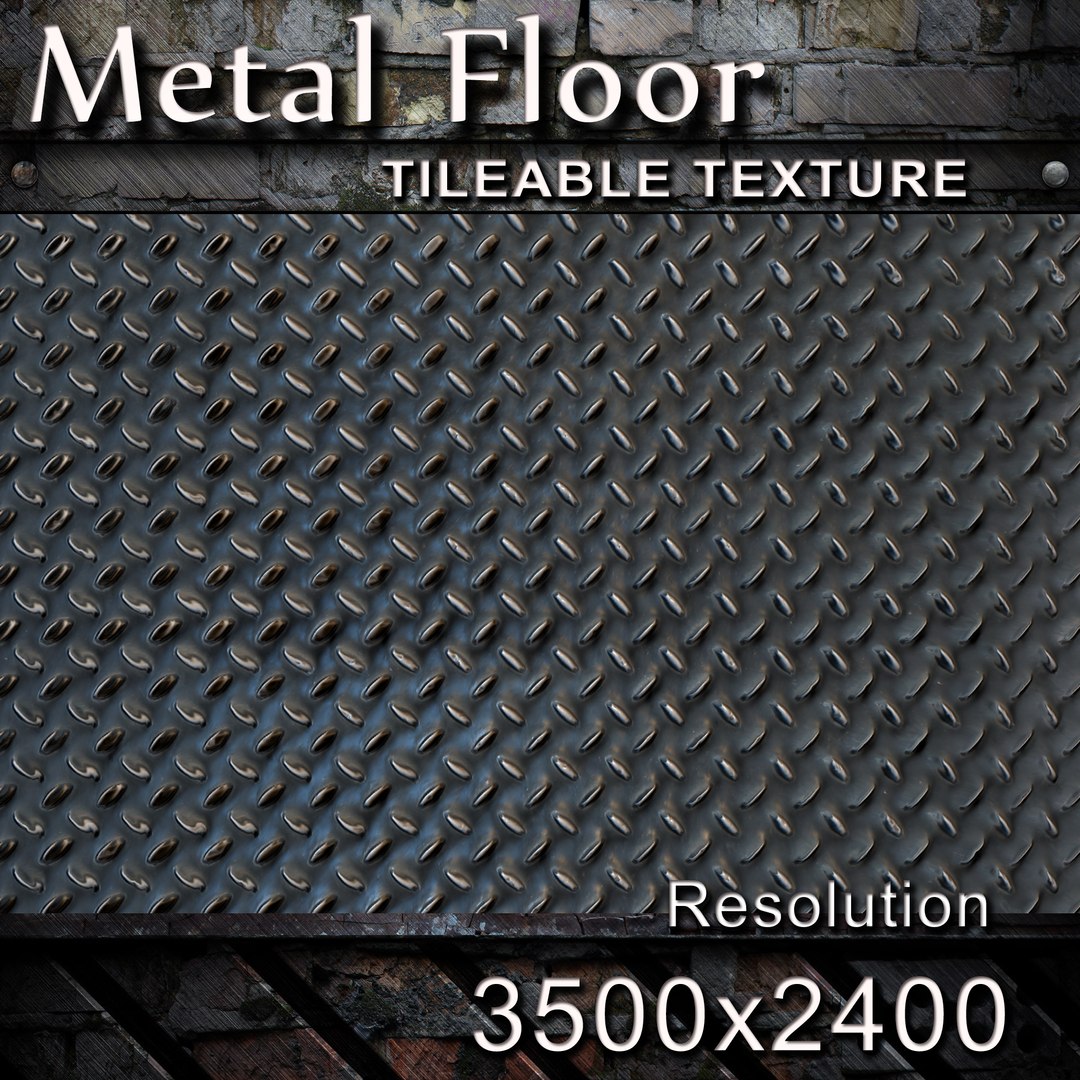 Metal Floor Texture - TurboSquid 917376