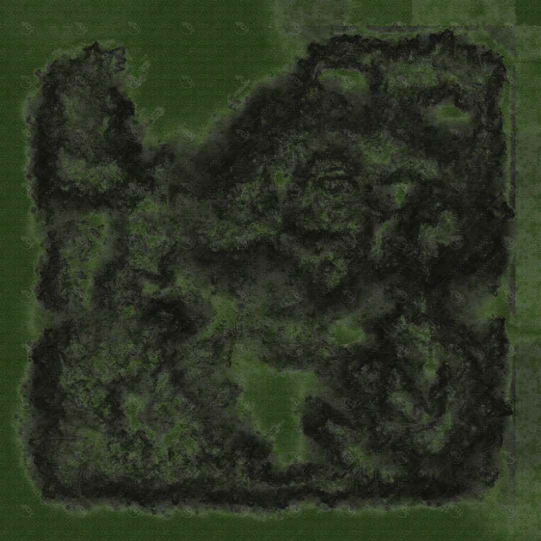 Grassy Fantasy Terrain - TurboSquid 935374