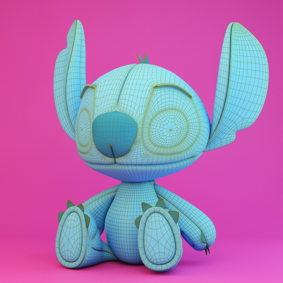 3d Stitch Toy