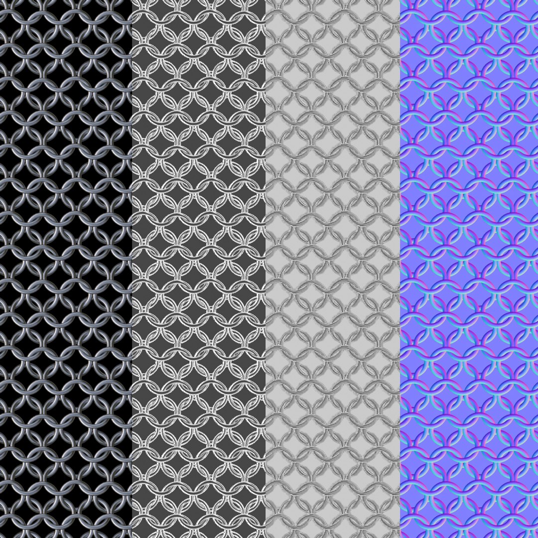 Seamless Chainmail Texture 2 - TurboSquid 992879