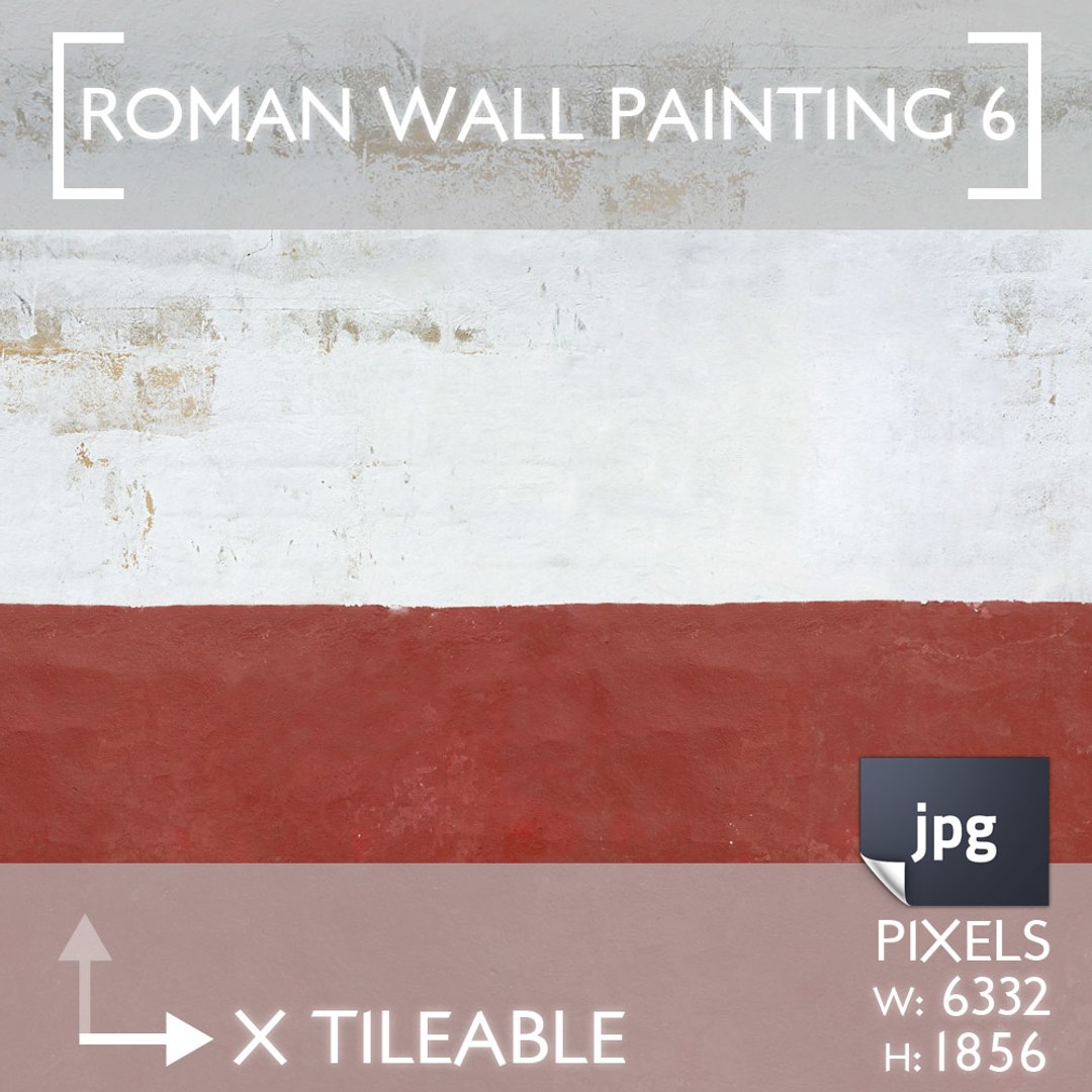 Roman Wall Painting Scheme 6 - TurboSquid 996298