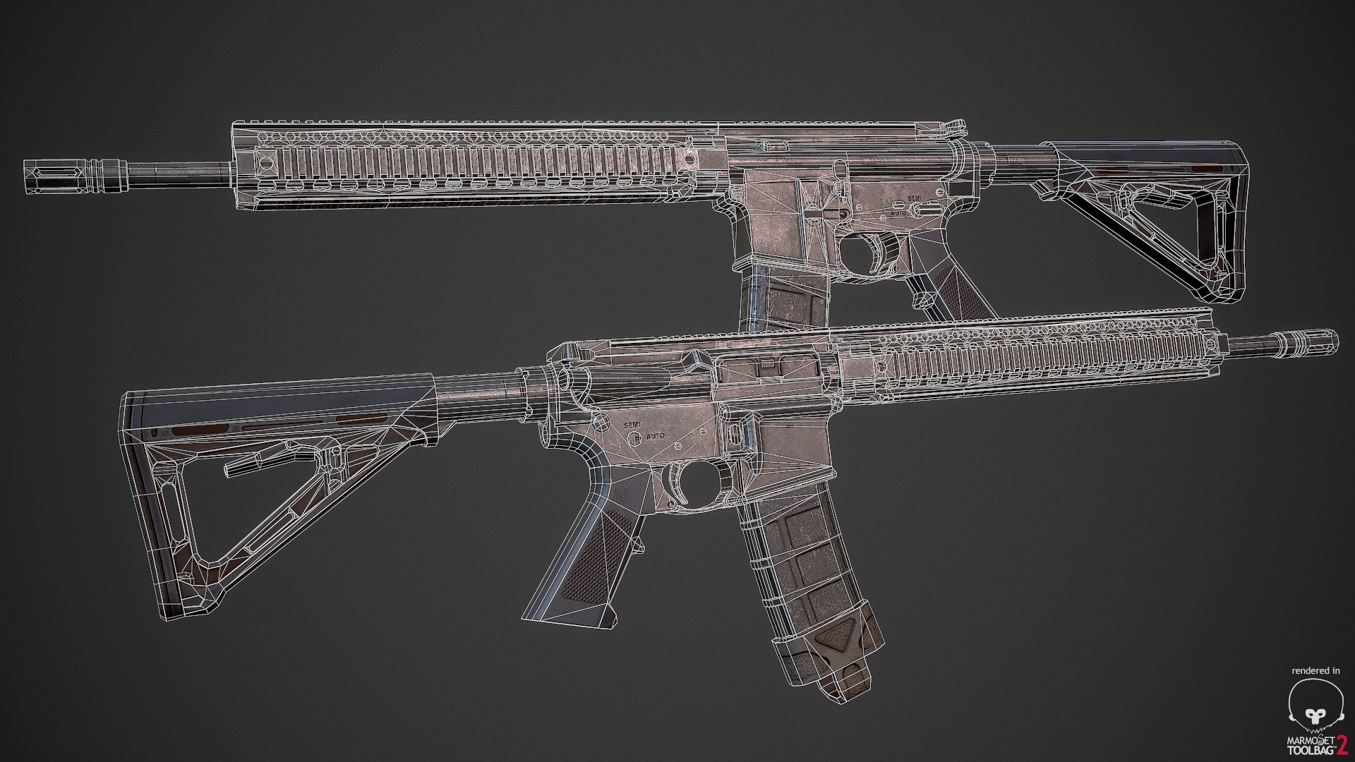 M4 Ddm4v5 3d Model