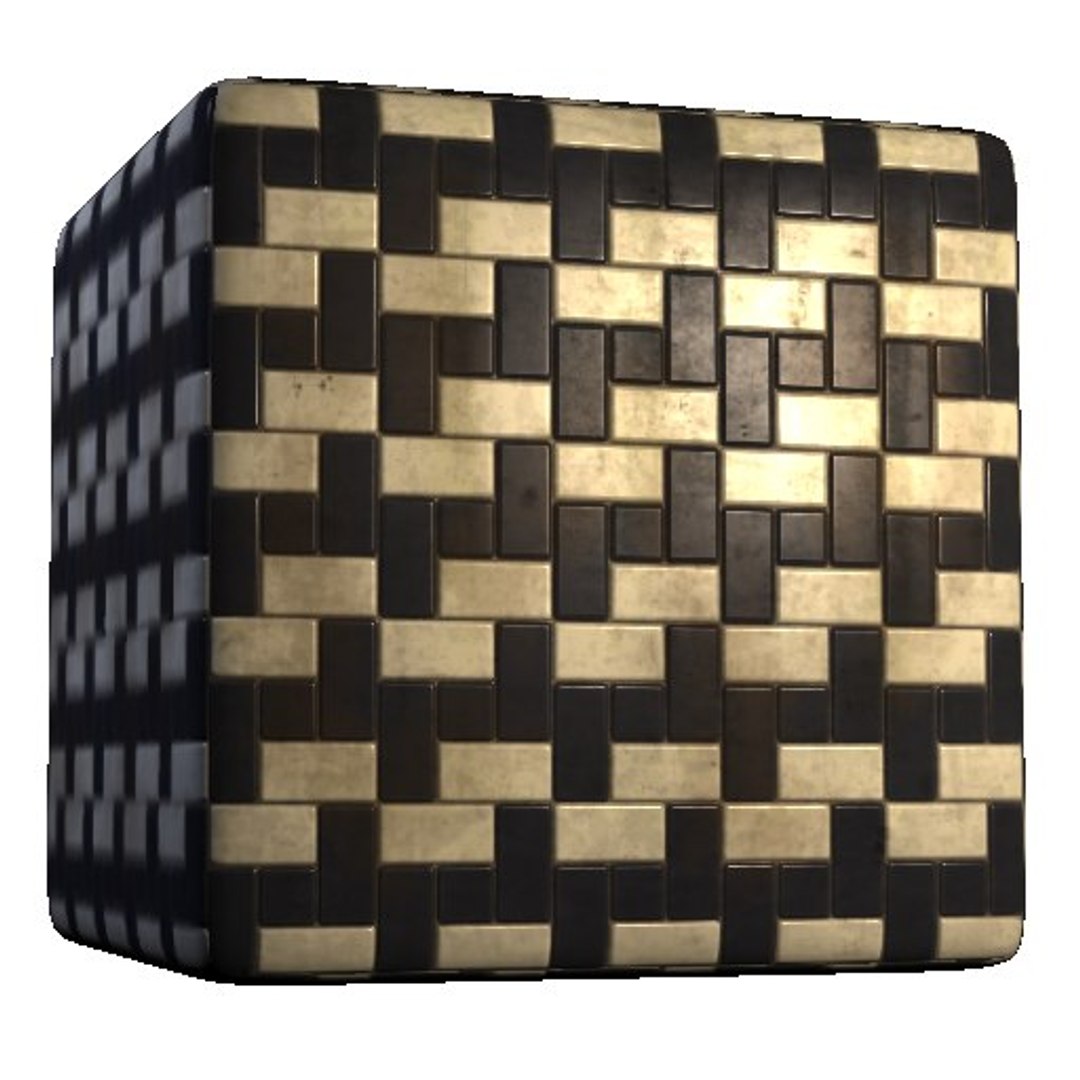 Rectangular Colored Tiles - TurboSquid 1014237