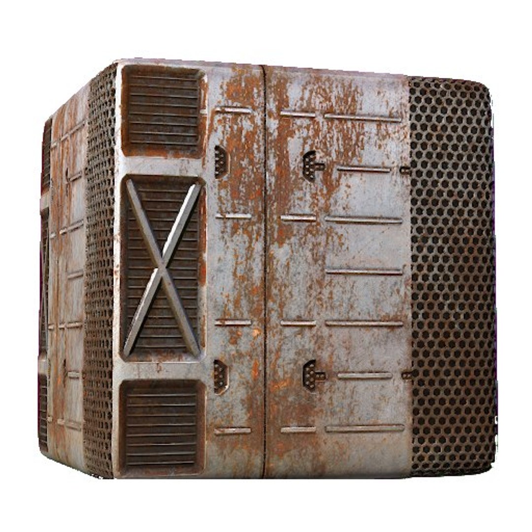 Rusty Metal Construction Kit - TurboSquid 1014911