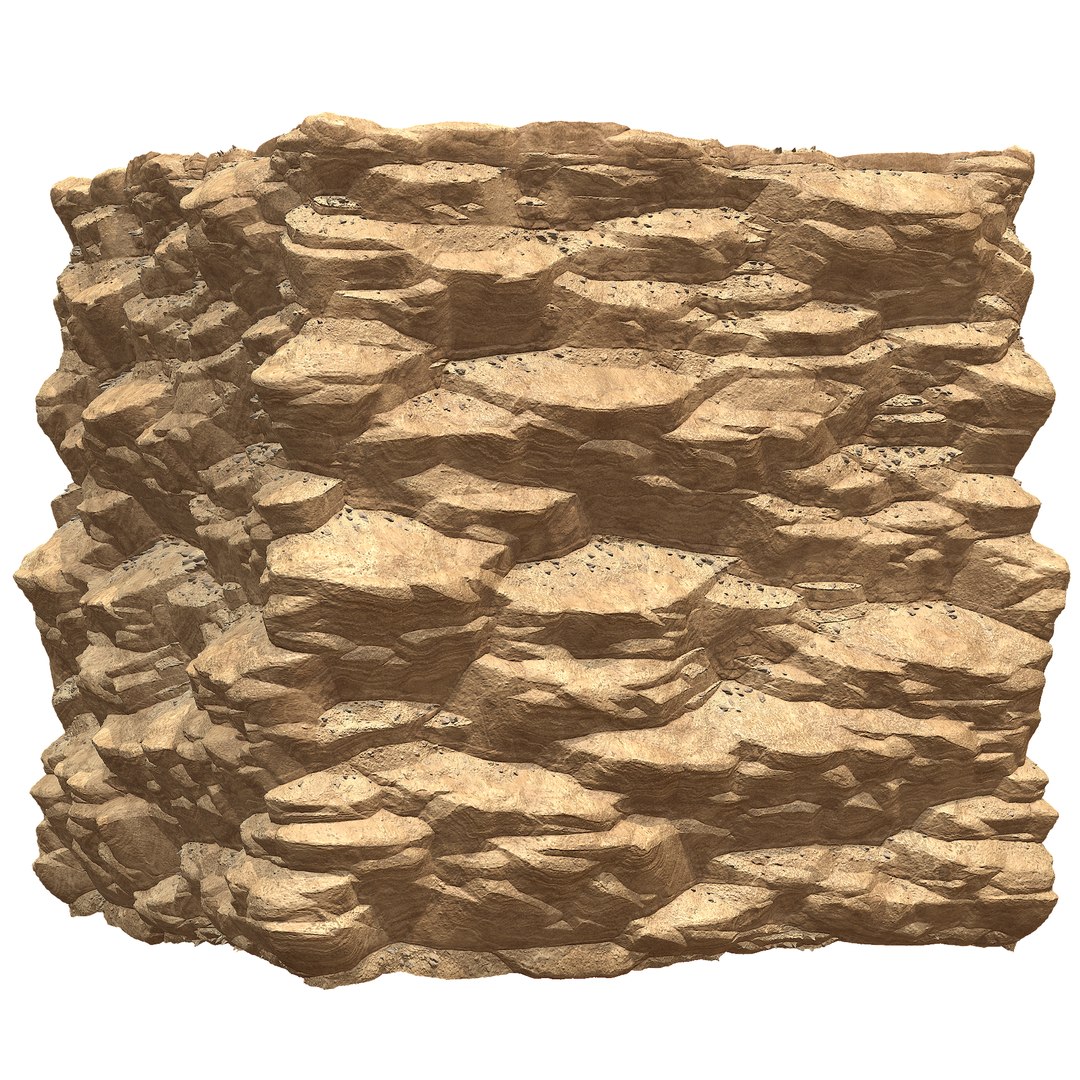 Desert Strata 02 - TurboSquid 1015198