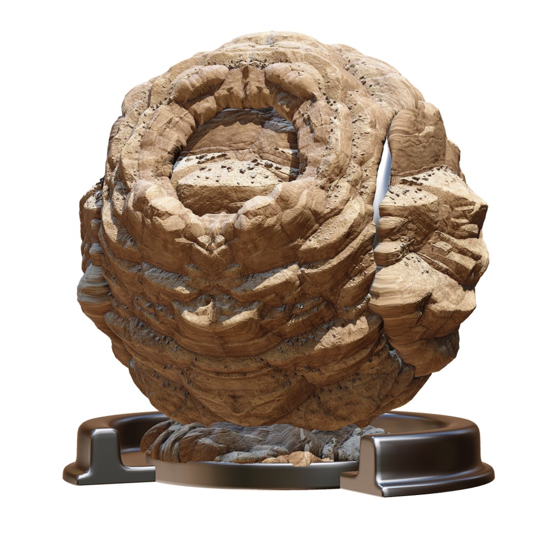 Desert Strata 02 - TurboSquid 1015198