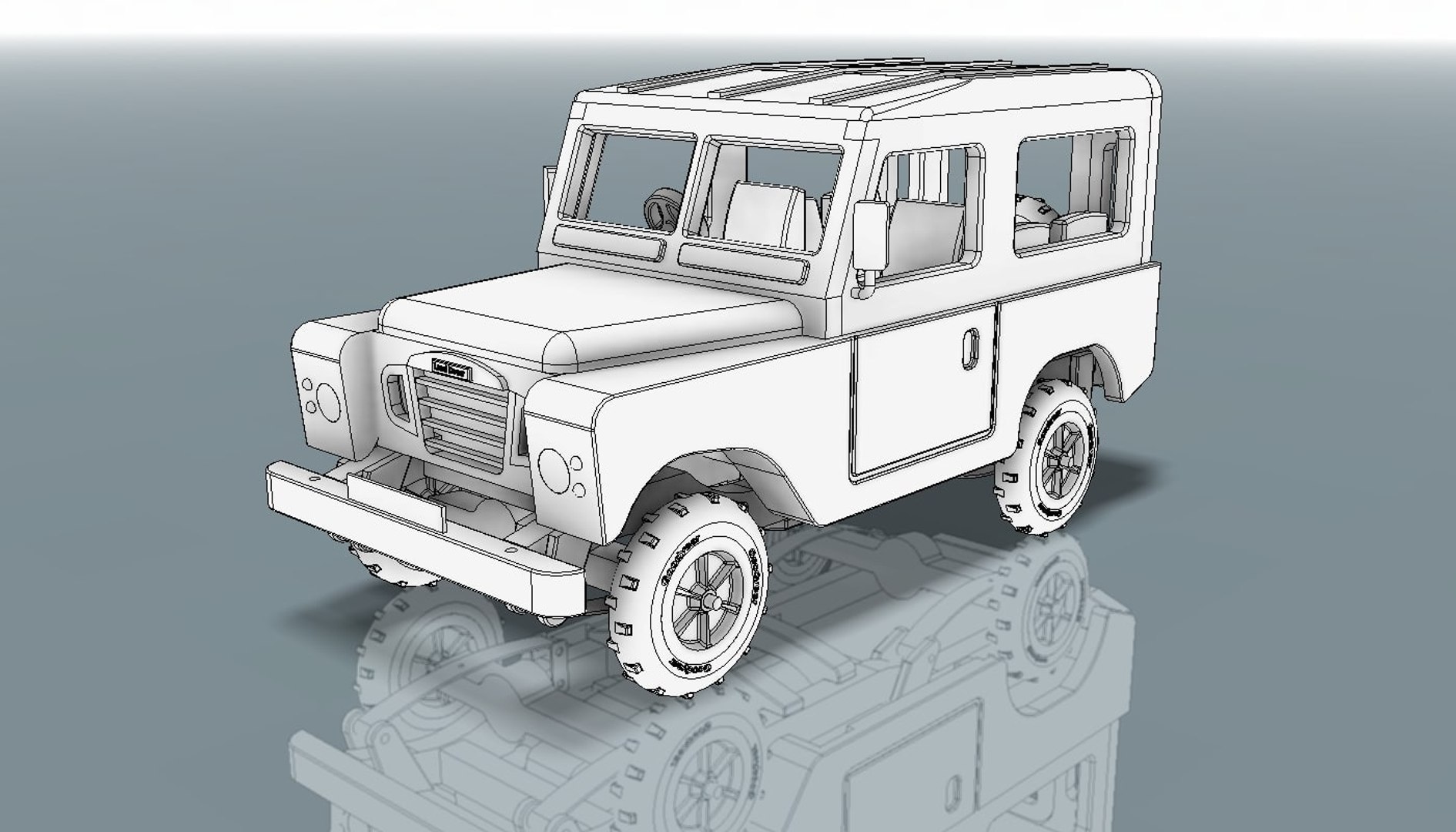 3d toy modeled autodesk