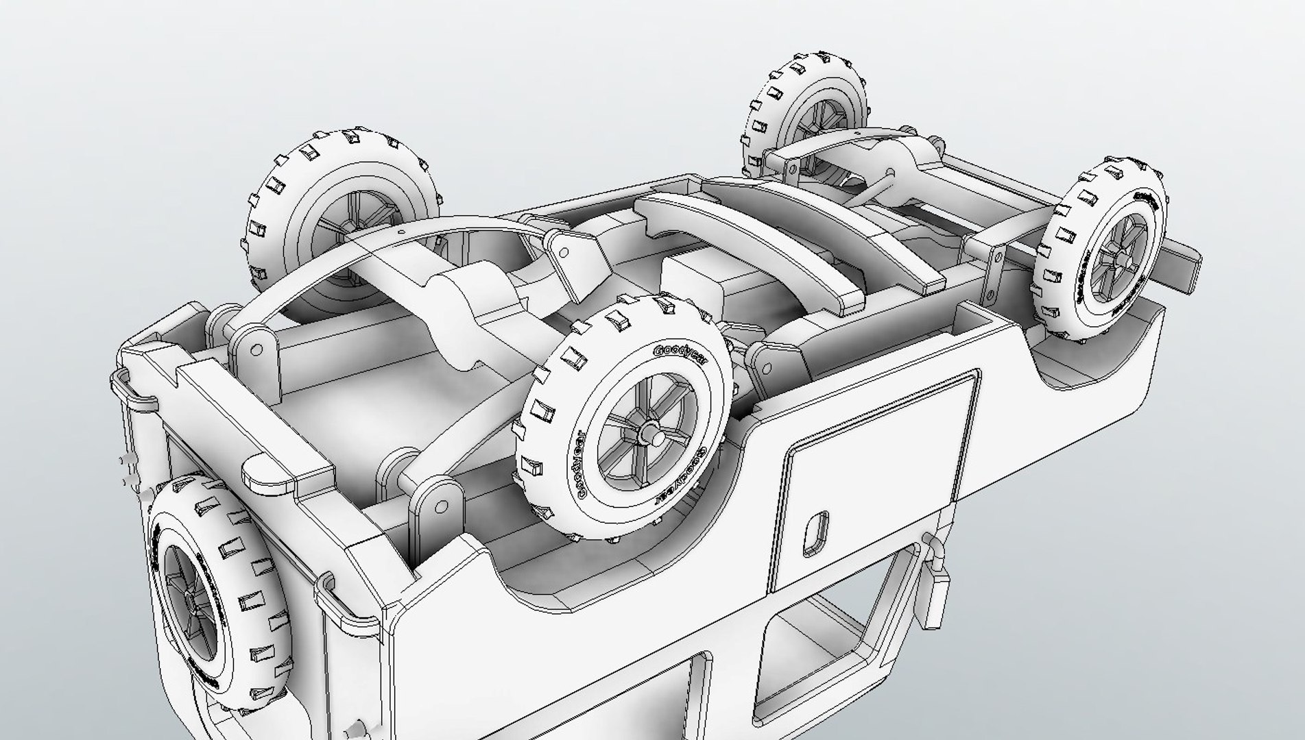 3d toy modeled autodesk