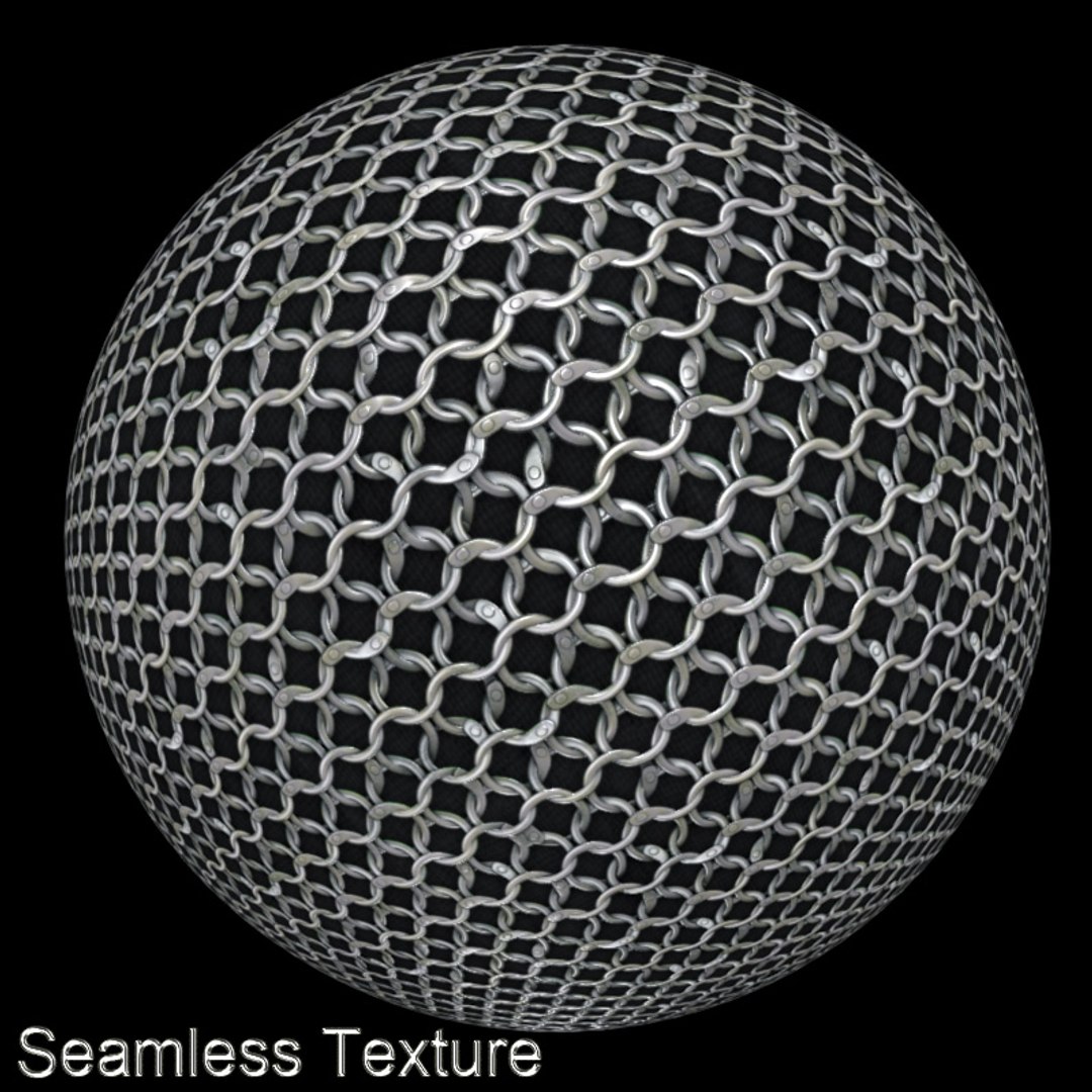 Seamless_ chainmail_texture - TurboSquid 836442