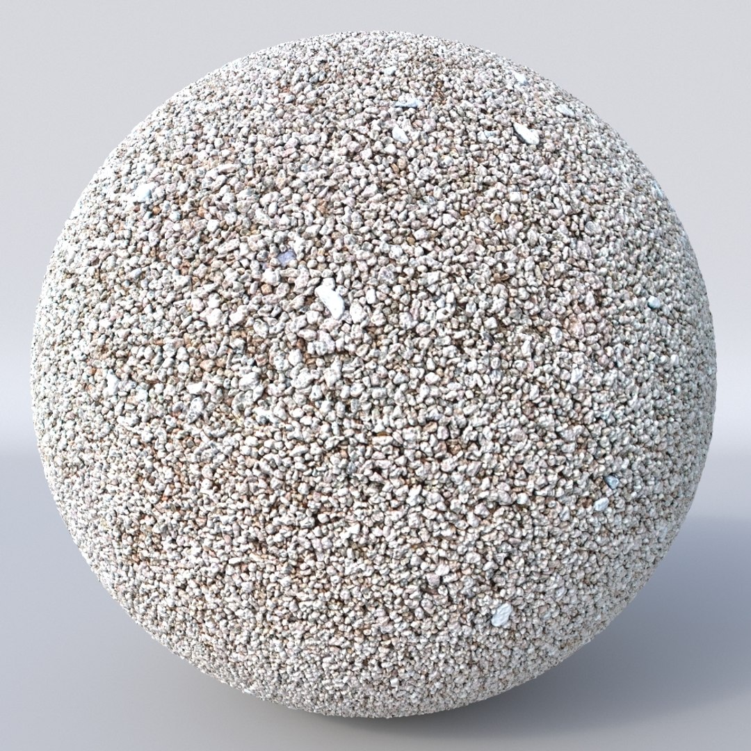 Gravel - TurboSquid 1036678