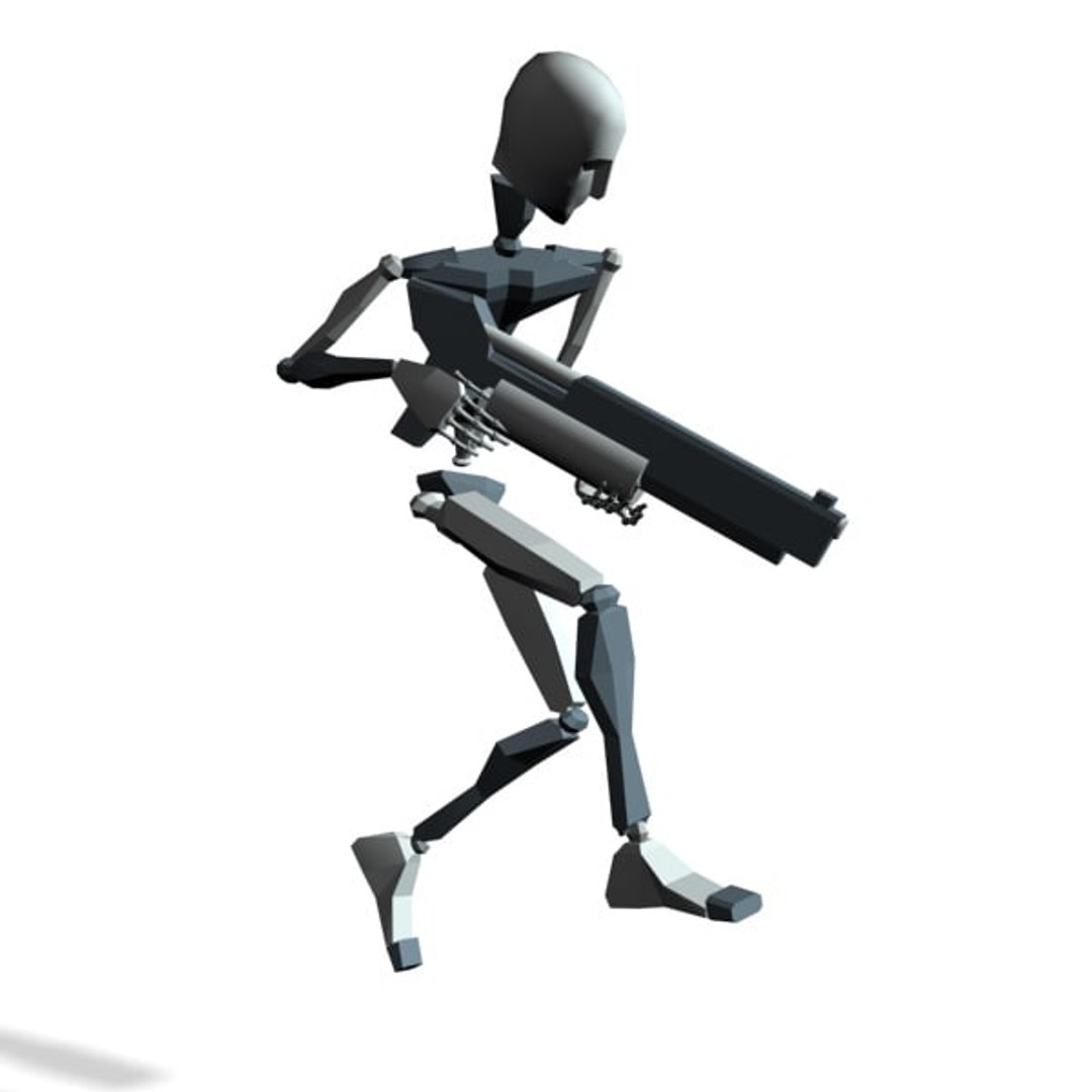 Commando Crawl And Jump - TurboSquid 637646