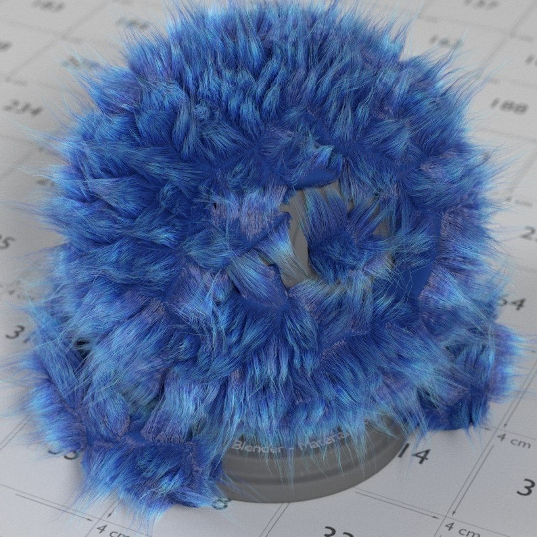Blender Monster Fur - TurboSquid 1041653