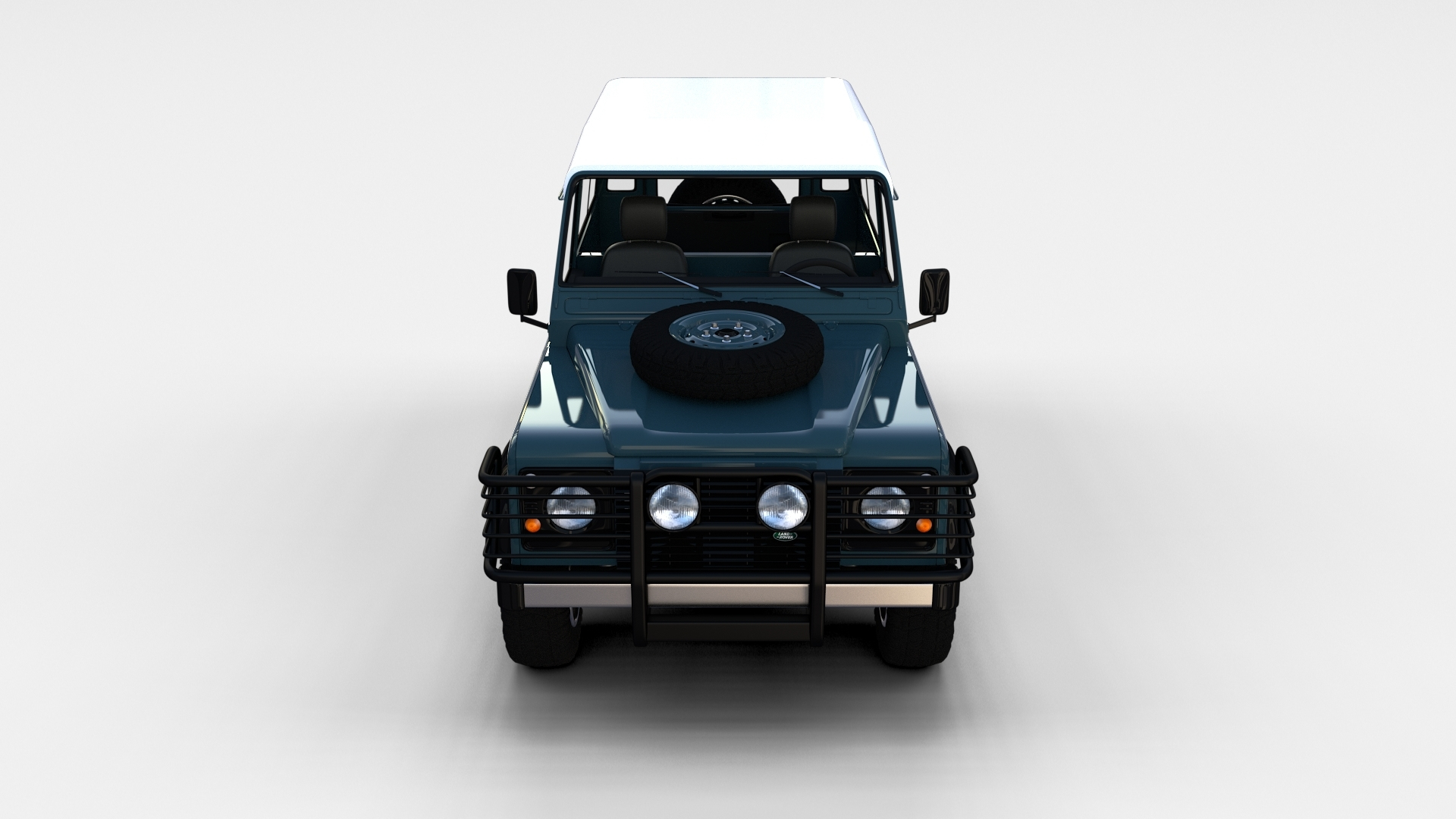 land rover defender 90 3d model