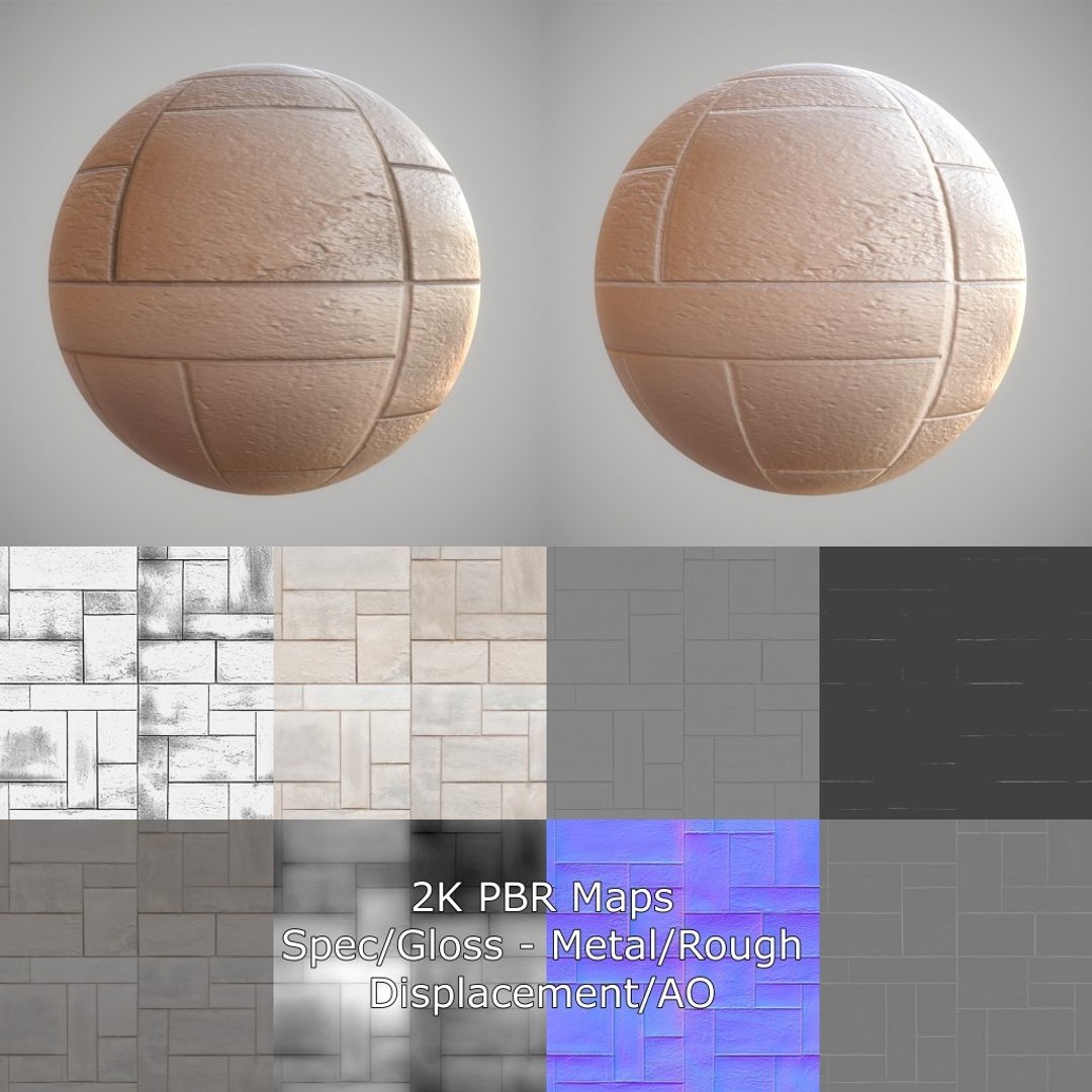 25 Seamless PBR Materials Collection Vol 2 - TurboSquid 1067922