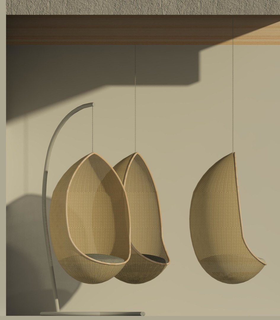 Revit Hanging Egg Chair 01 - TurboSquid 1068027