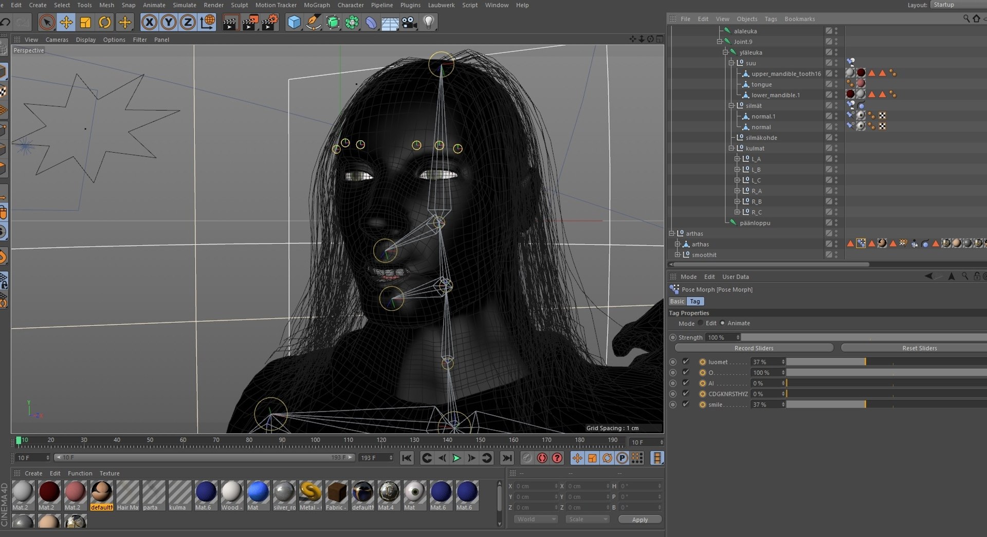 c4d rigged ready animations