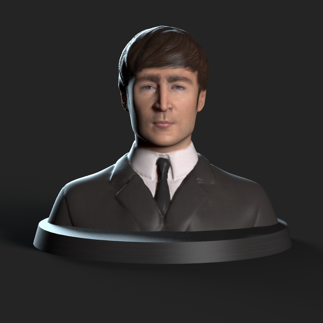 3d Model John Lennon Printing