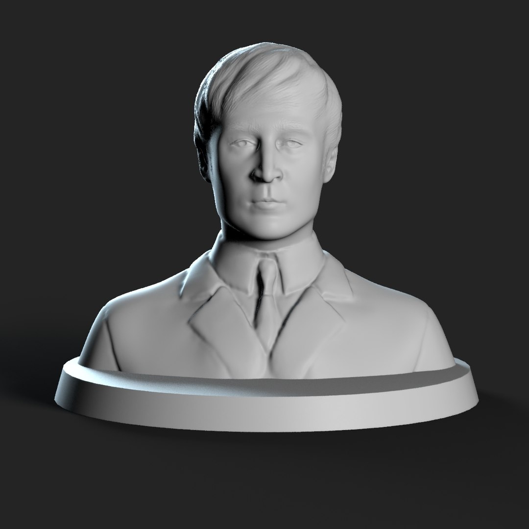 3d Model John Lennon Printing