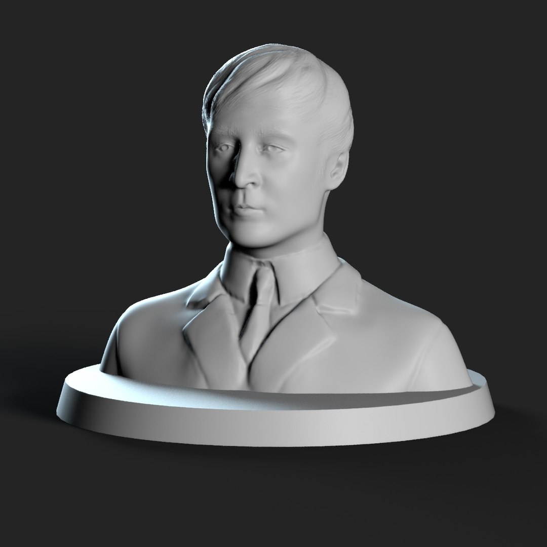 3d Model John Lennon Printing