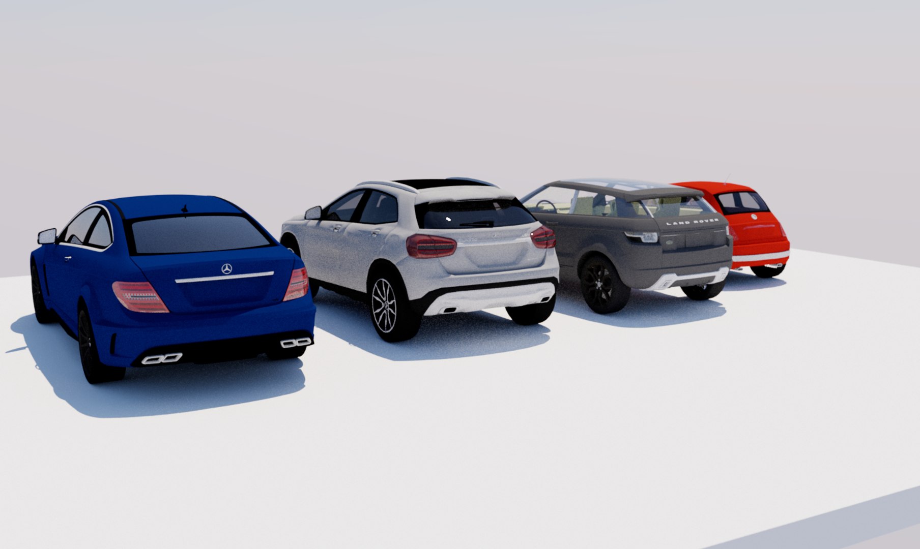 Mercedes Amg Gla 3d Model