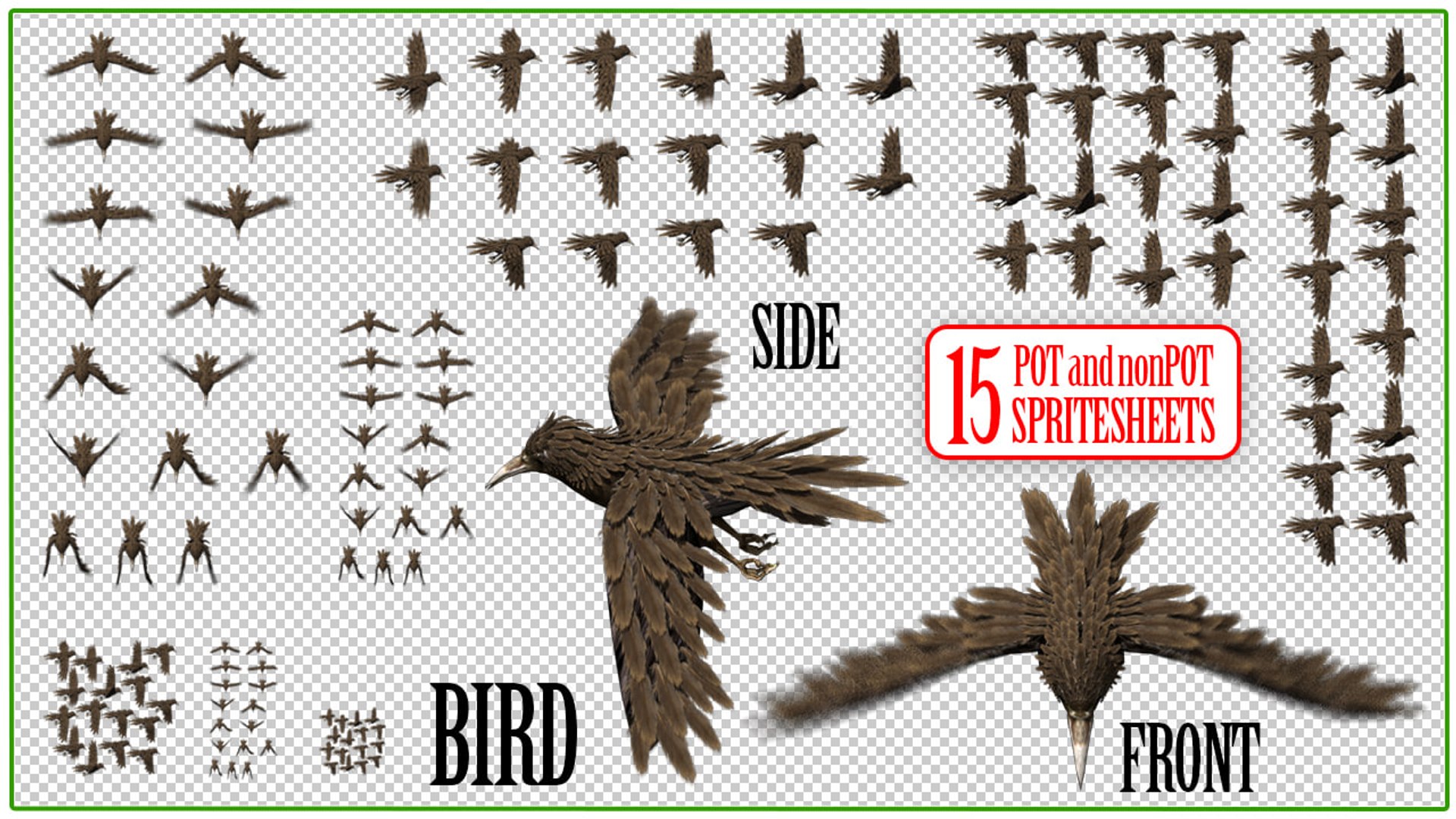 2D Animated Animals - TurboSquid 1109538