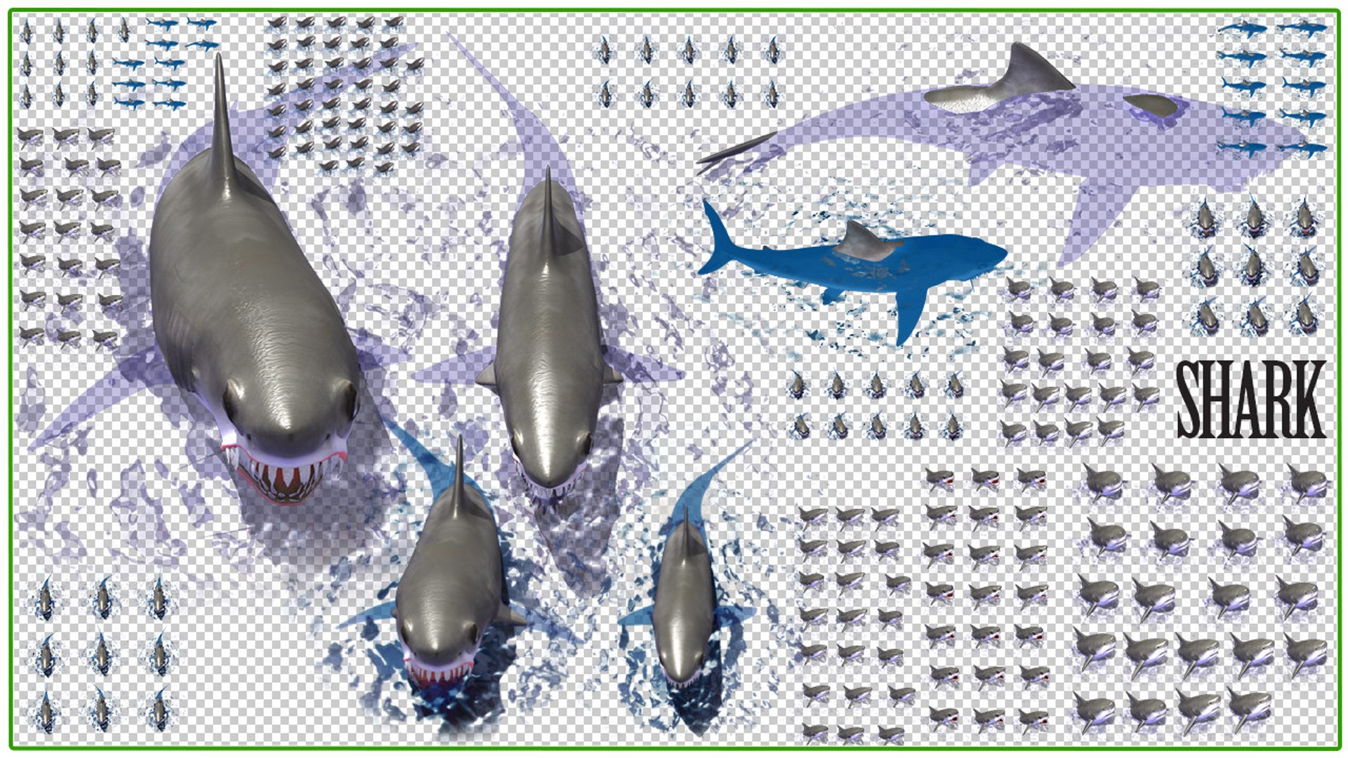 2D Animated Animals - TurboSquid 1109538