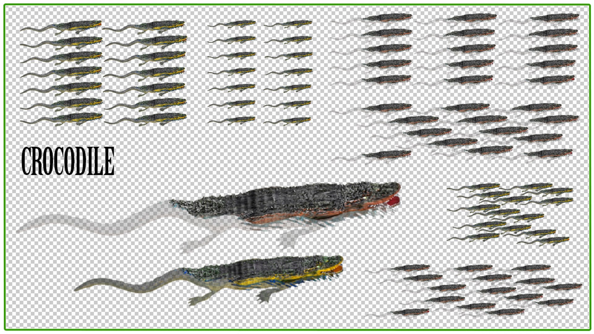 2D Animated Animals - TurboSquid 1109538