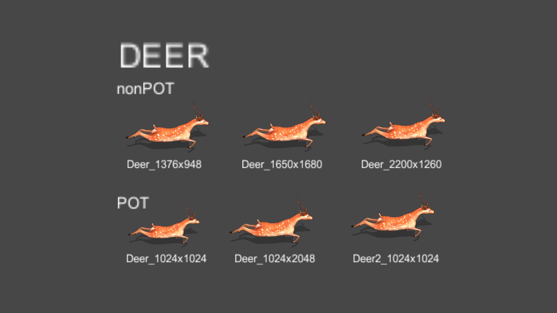 2D Animated Animals - TurboSquid 1109538