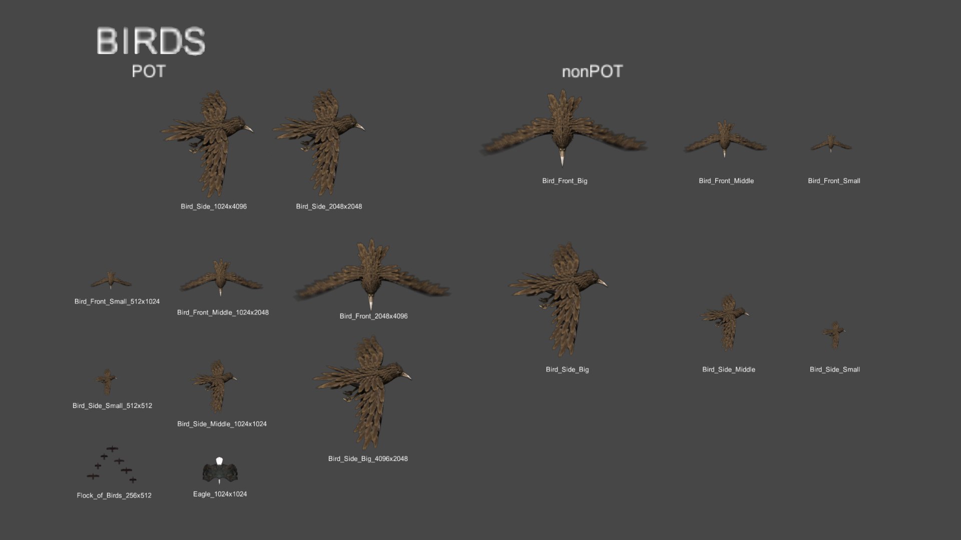 2D Animated Animals - TurboSquid 1109538