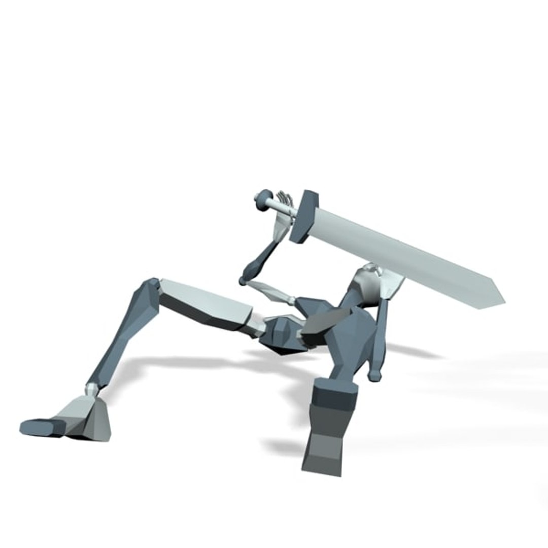 Action Hero Warrior Push Defend - TurboSquid 1113525