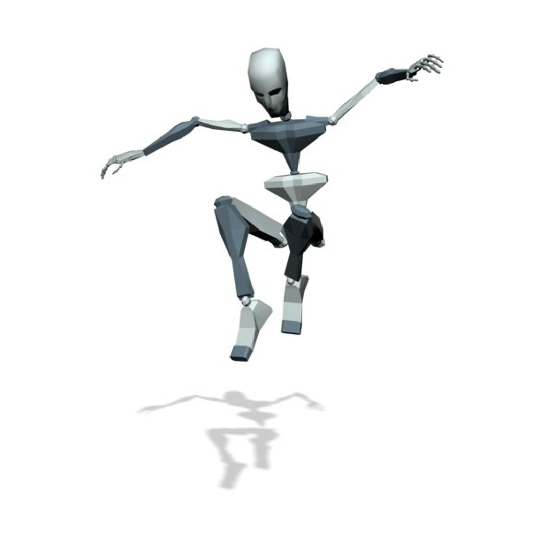 Action hero strong jump and sway - TurboSquid 1113611