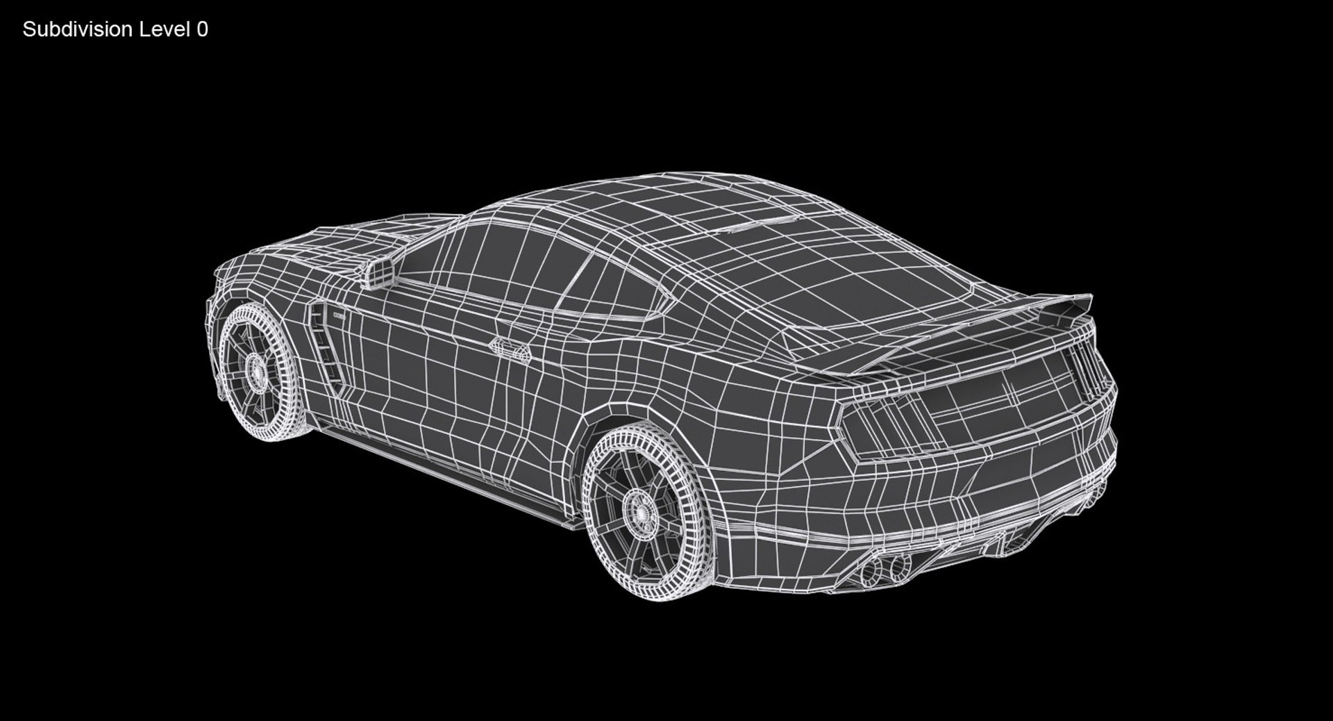 3d Mustang Shelby Gt350r