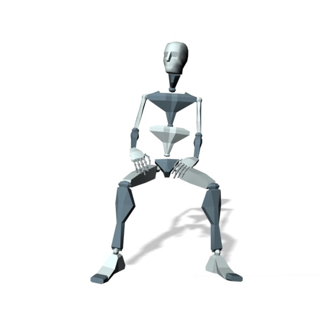 Sitting Talk Loop - TurboSquid 1123135