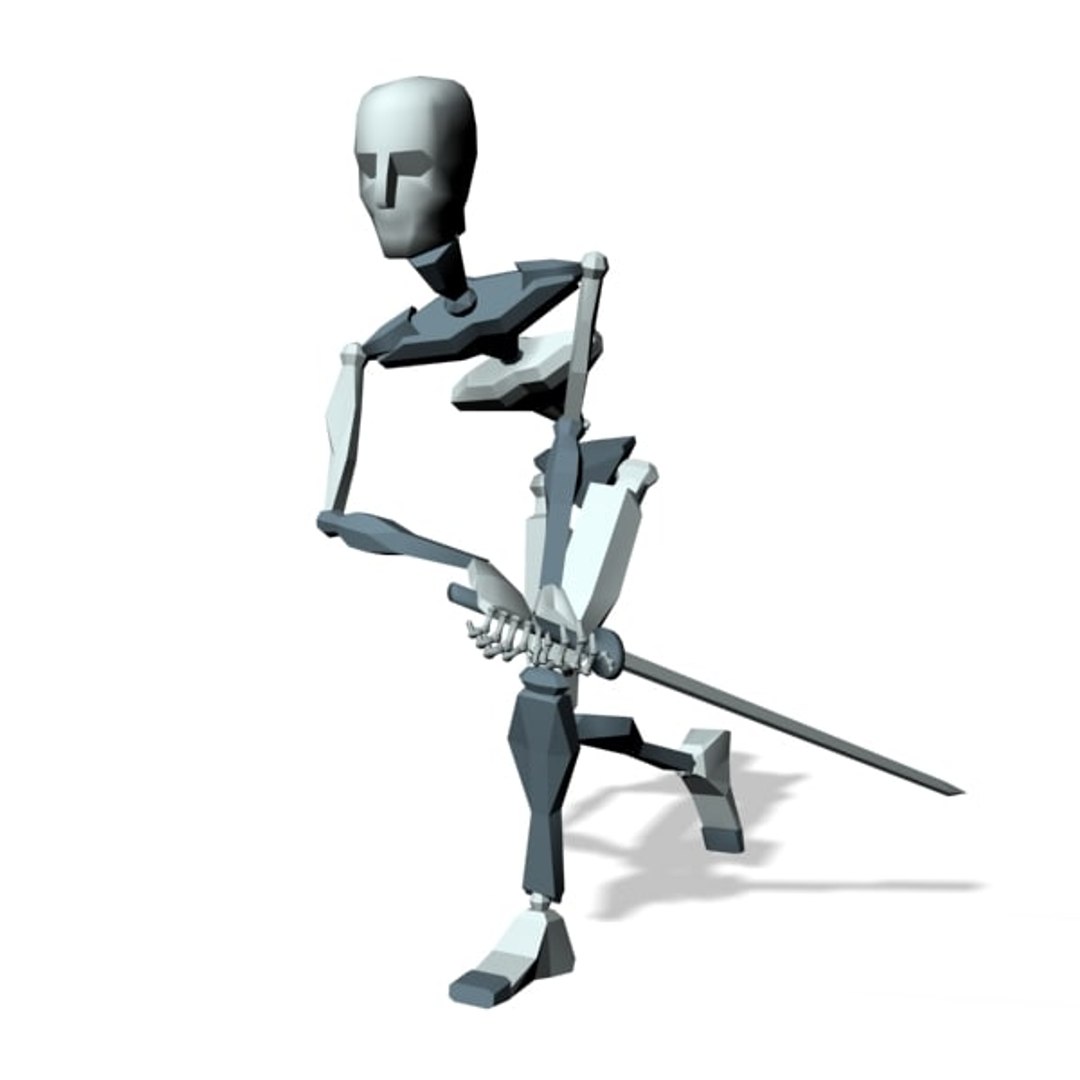 Samurai Run Forward - TurboSquid 663710