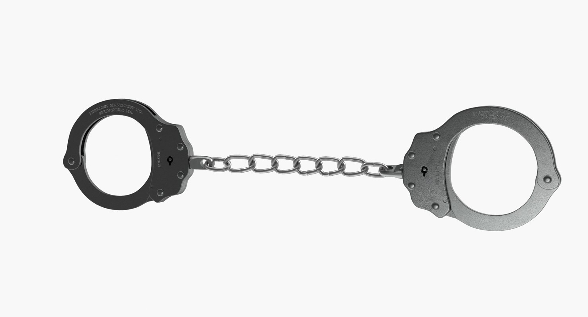3d Model Chain Link Handcuffs