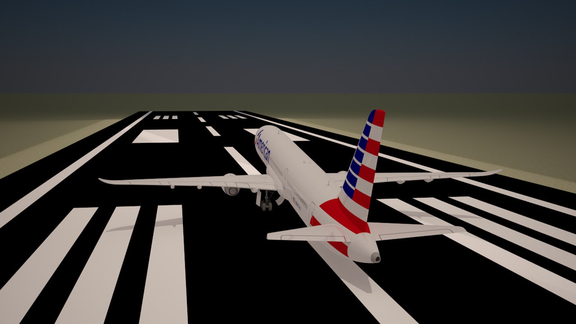 3D Animation Video Of Aircraft Take Off, Part -1. - TurboSquid 1139561