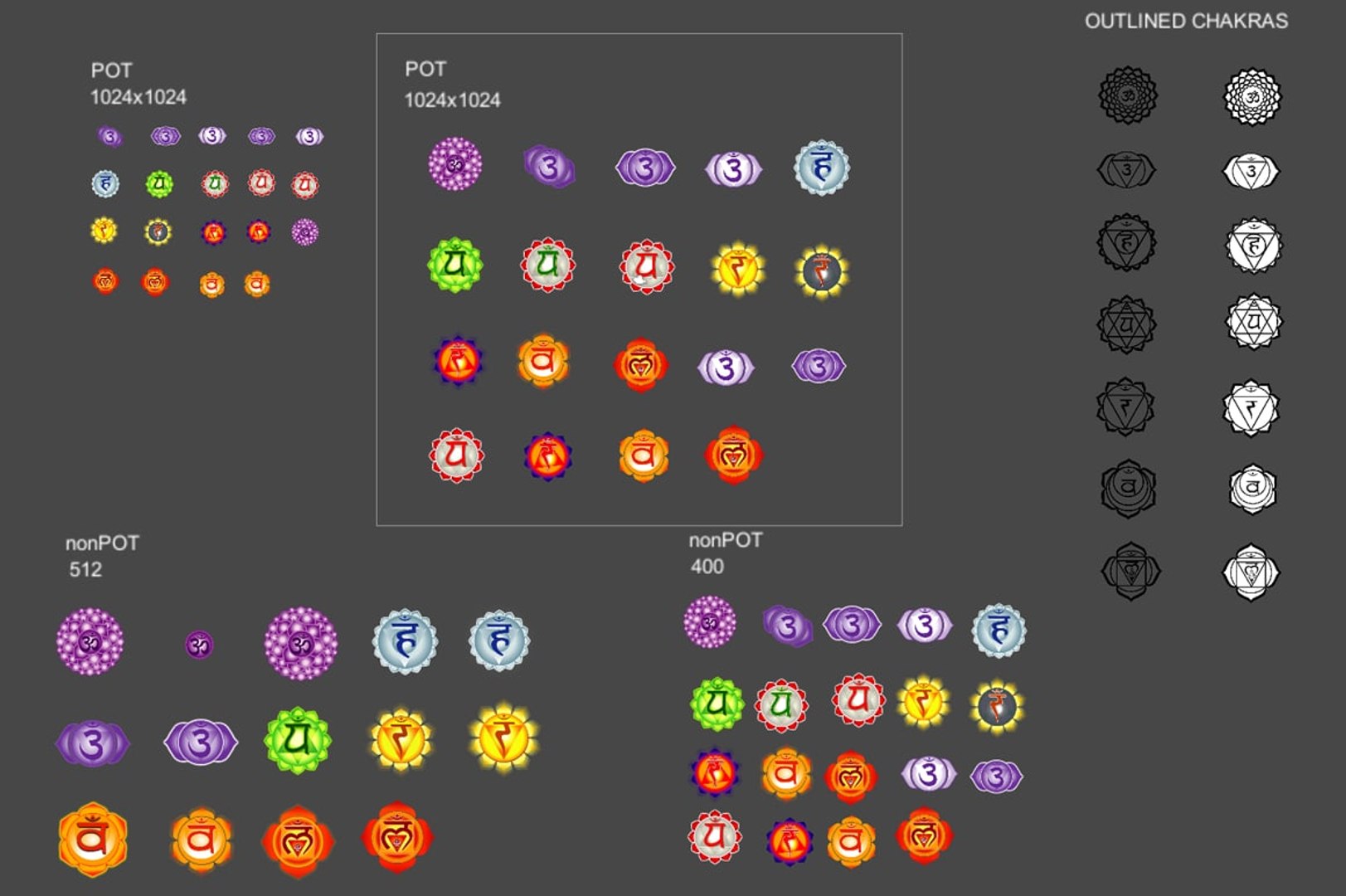 Animated Chakras - TurboSquid 1152796