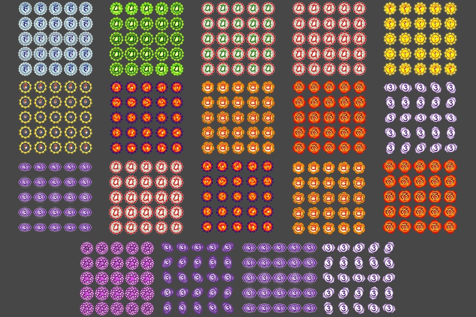 Animated Chakras - TurboSquid 1152796
