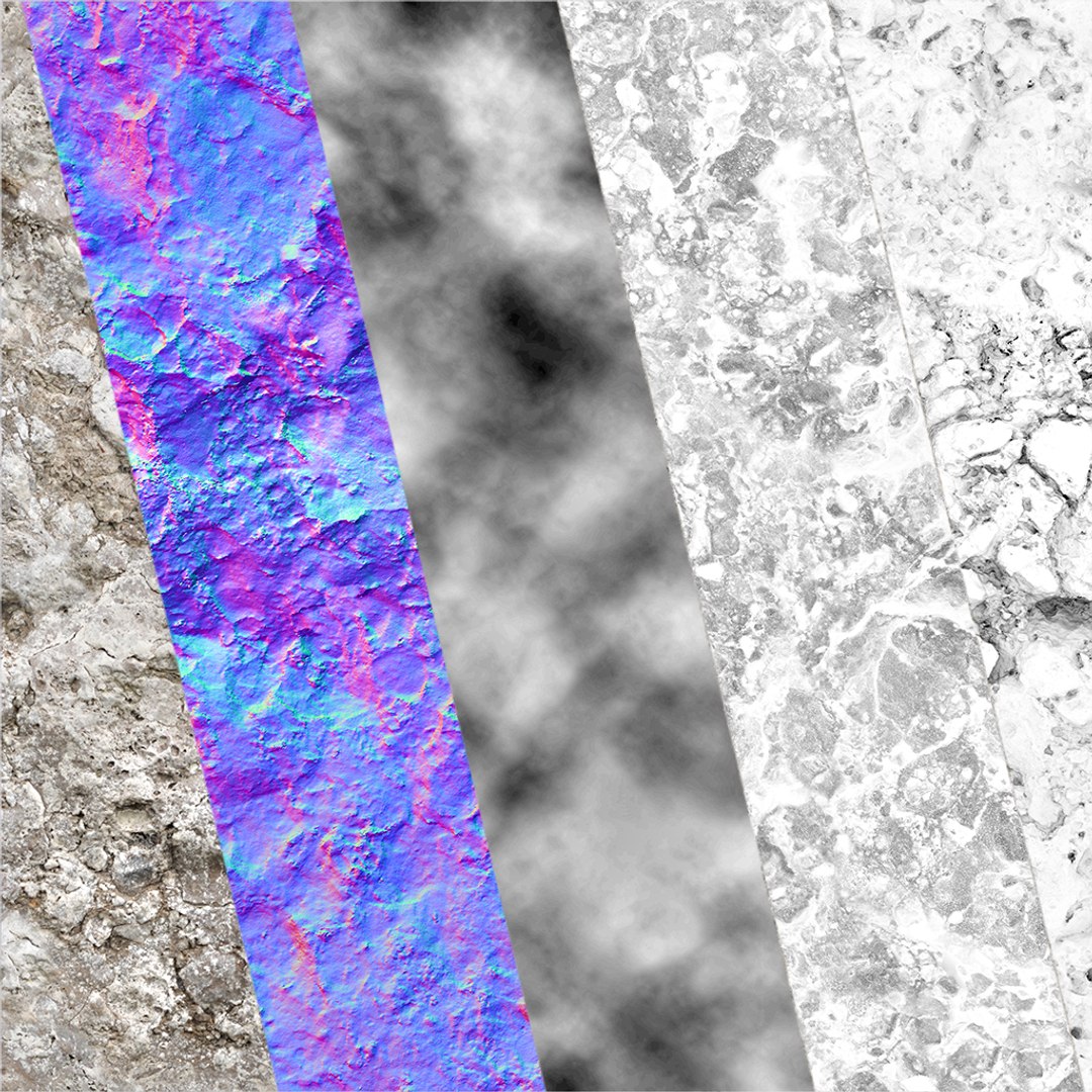 Rock (131) - Photogrammetry Based PBR Texture - TurboSquid 1201545