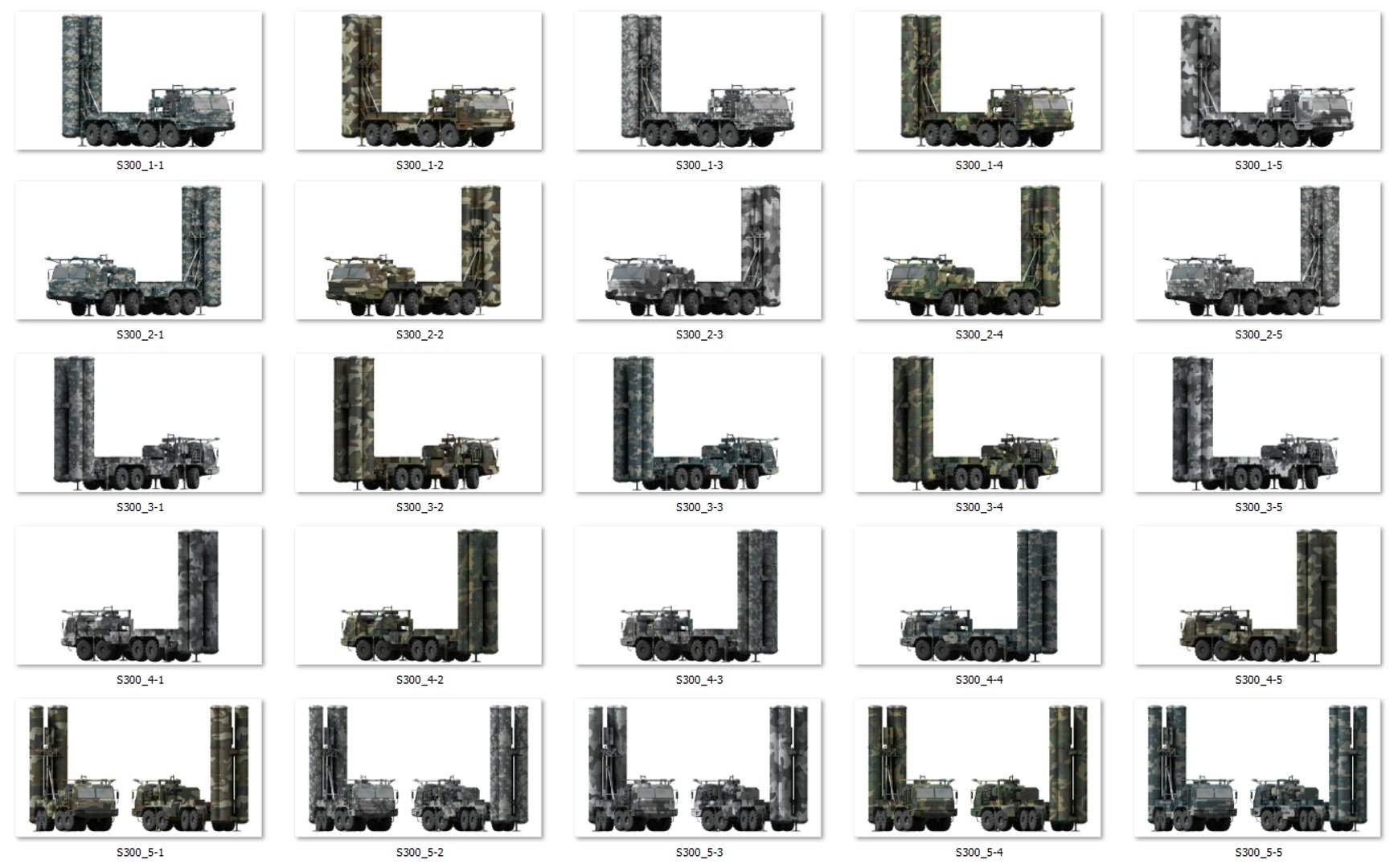 Mobile Surface To Air Missile System S300 - TurboSquid 1276482