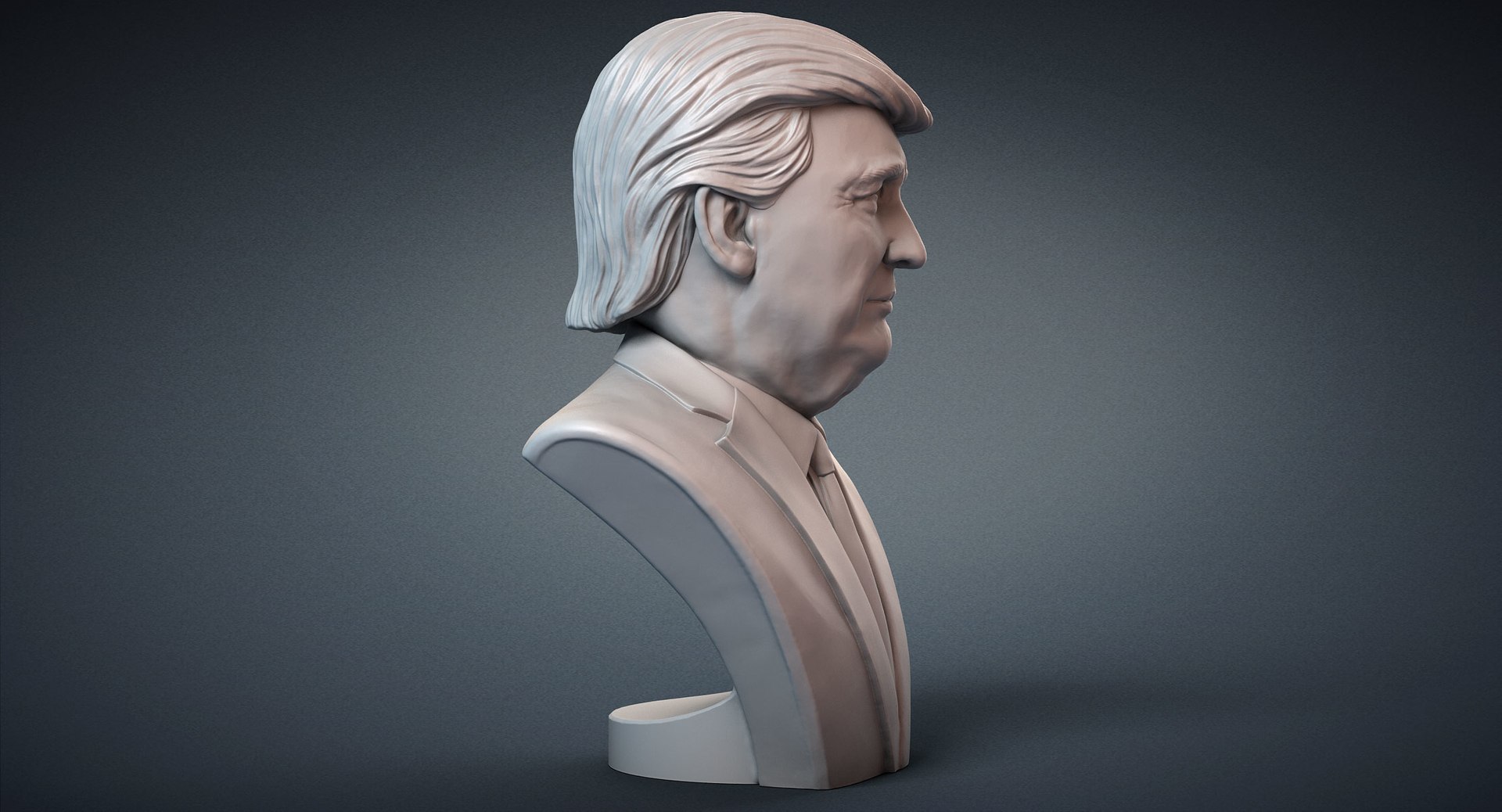 Donald Trump Emotion 1 3D Model - TurboSquid 1160520