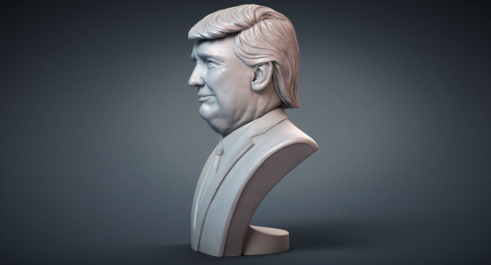Donald Trump Emotion 1 3D Model - TurboSquid 1160520