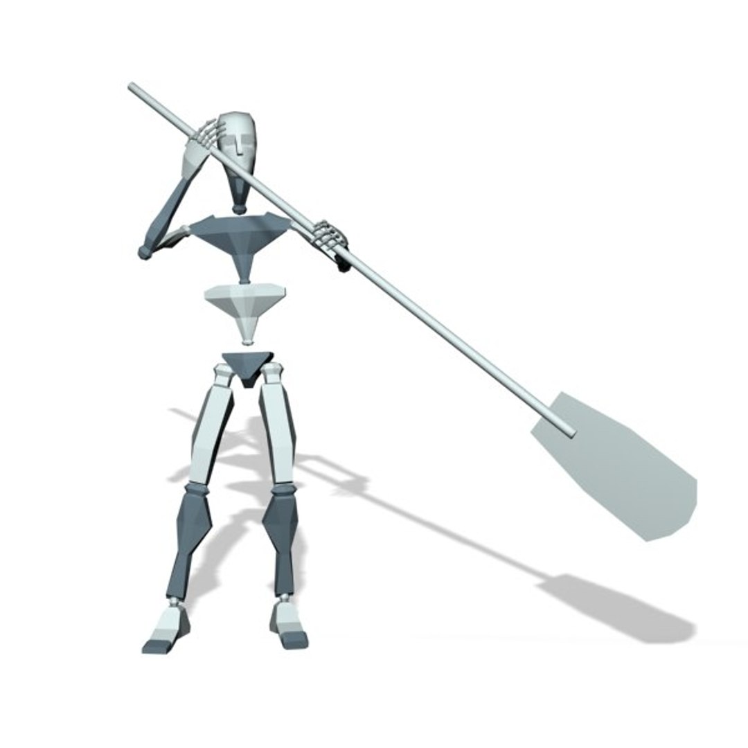 Stand Paddle Boat - TurboSquid 1286961