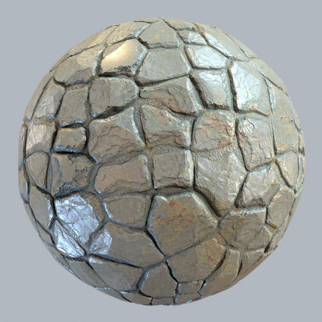 Jagged Stones V1 - PBR Textures - TurboSquid 1287190
