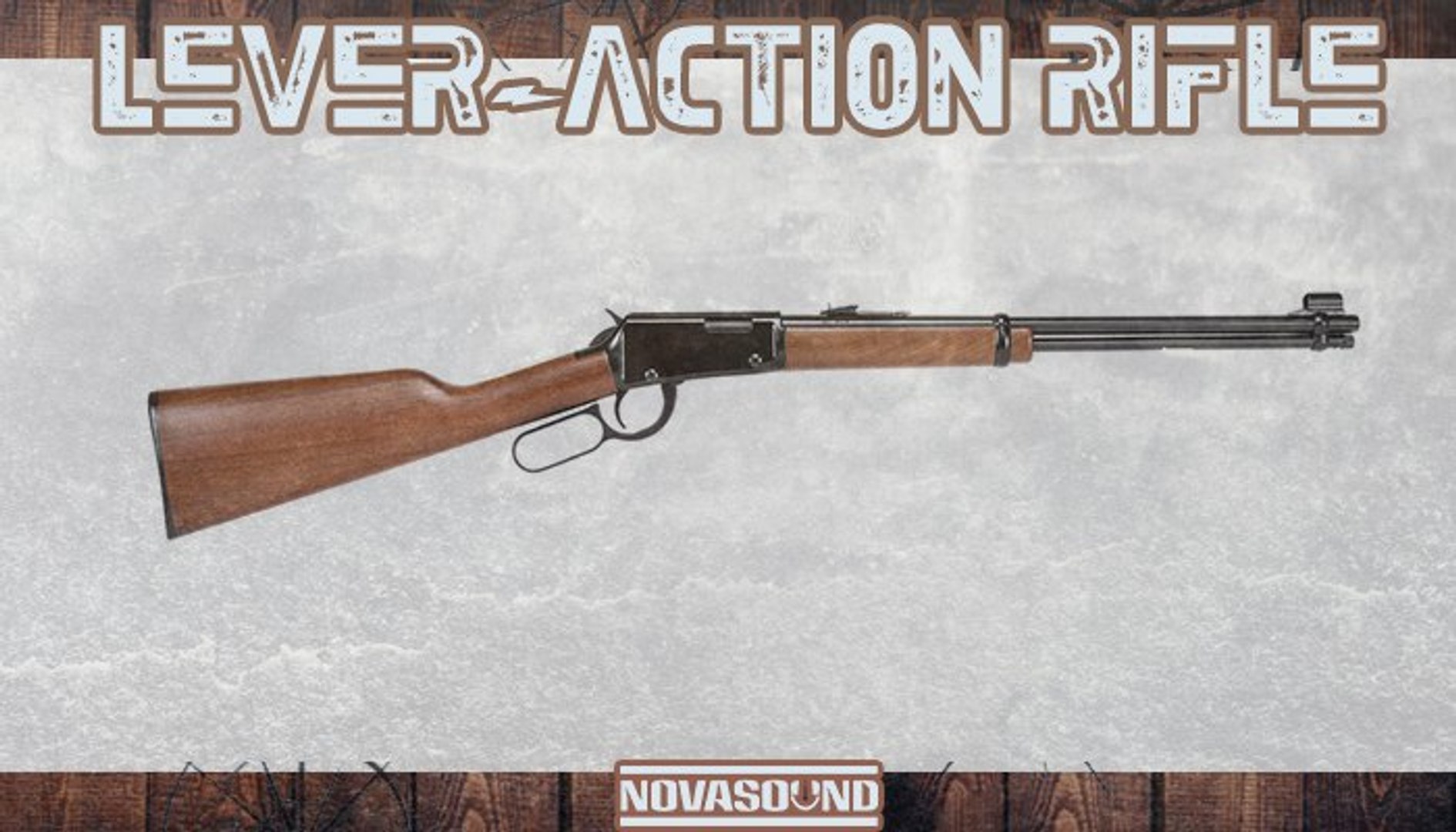 Lever-Action Rifle - FireArm And Weapon FX - Nova Sound - TurboSquid ...