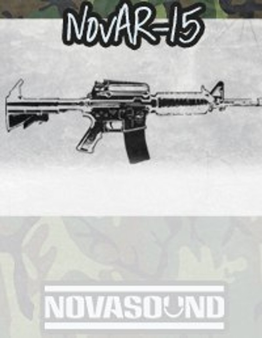 NovAR-15 - Rifle And Weapon FX - Nova Sound - TurboSquid 1302157