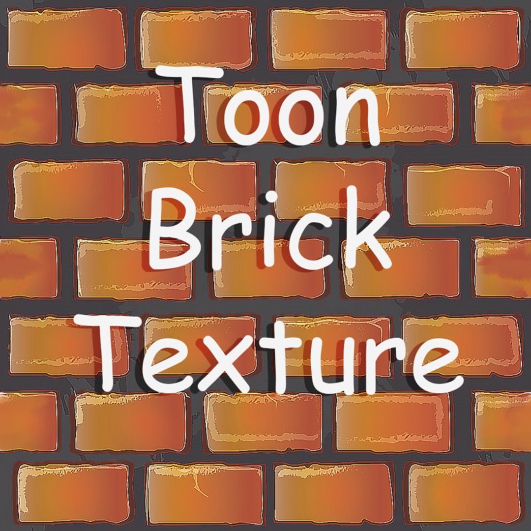 Cartoon Brick Texture - TurboSquid 1309688